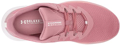 Under Armour Women's Charged Impulse 3 Running Shoe, Pink Elixir/Pink Elixir/White, 8.5