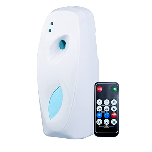 Automatic Air Freshener Dispenser with Remote Control Sensor Spray Fragrance Machine for Airport Bathroom Washroom Hotel Office Commercial Place