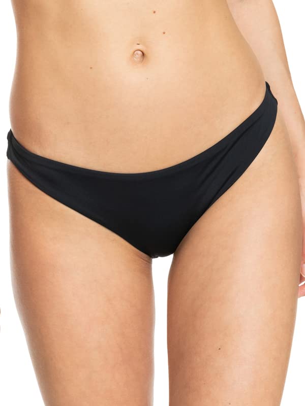 Roxy womens Beach Classics Cheeky Bikini Bottoms, Anthracite 231, Small US