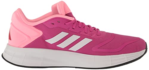 adidas Women's Duramo SL 2.0 Sneaker, Lucid Fuchsia/White/Beam Pink, 9