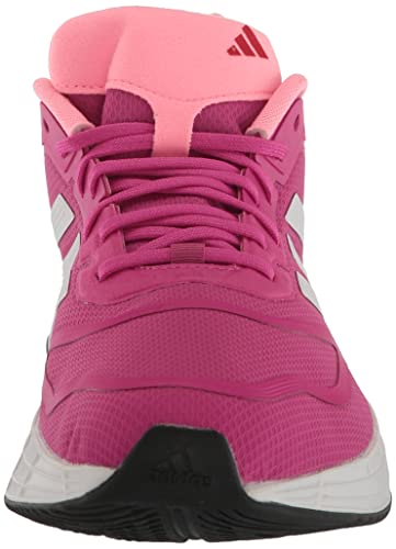 adidas Women's Duramo SL 2.0 Sneaker, Lucid Fuchsia/White/Beam Pink, 9