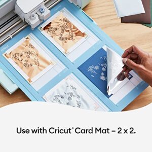 Cricut Foil Transfer Insert Cards S40, Easy Release Foil to Craft Cricut Cards, Create Birthday Cards, Thank You Cards, Compatible with Cricut Joy/Maker/Explore Machines, Celebration Sampler (14 ct)