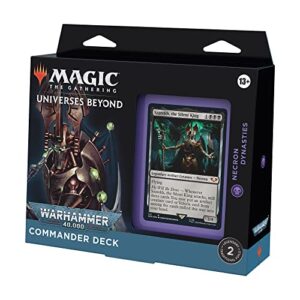 Magic: The Gathering Universes Beyond: Warhammer 40,000 Commander Deck – Necron Dynasties