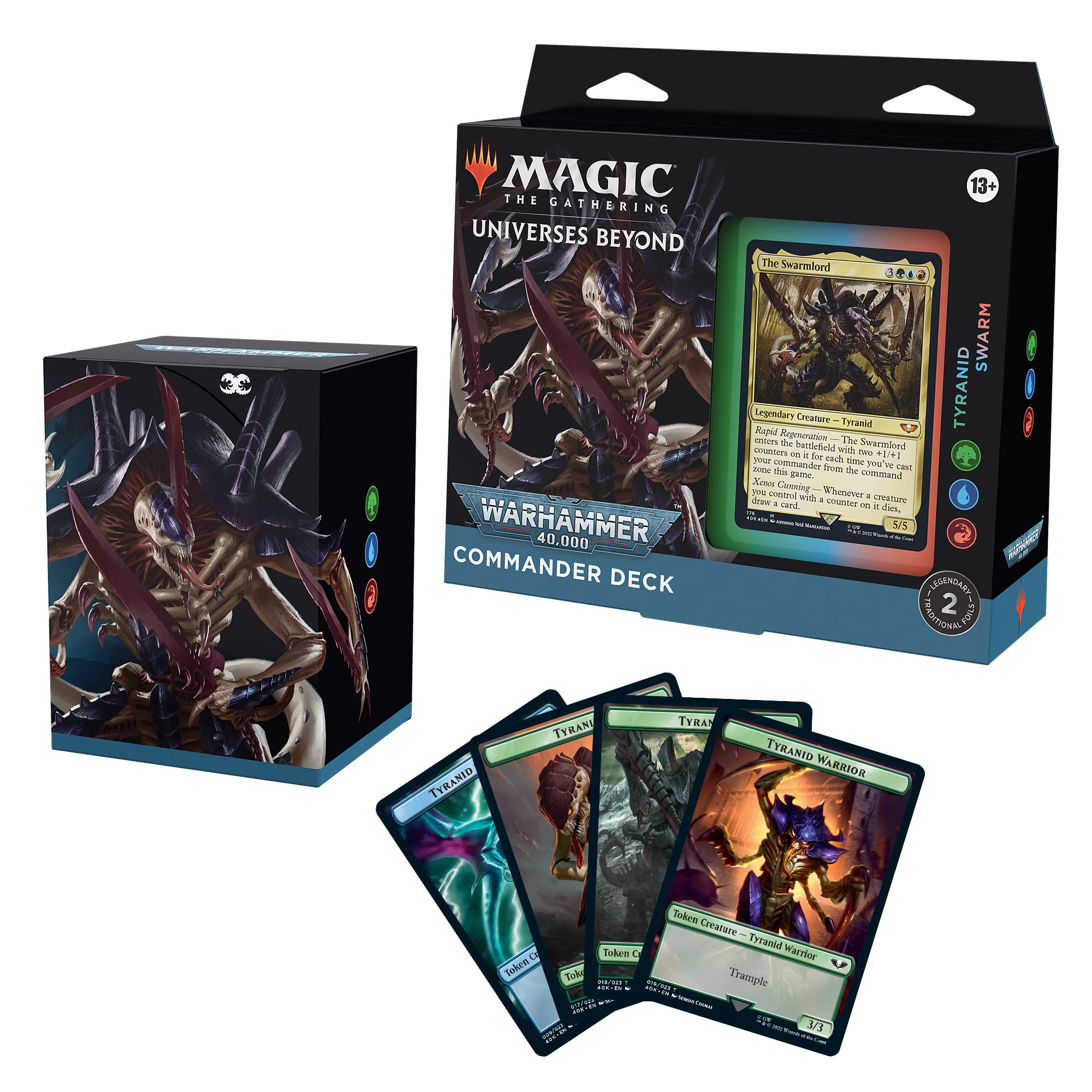 Magic: The Gathering Universes Beyond: Warhammer 40,000 Commander Deck – Tyranid Swarm