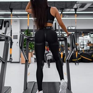 Bona Fide Premium Quality Butt Lifting Leggings for Women with Unique Design and Push Up Effect - High Waisted Tummy Control Legging