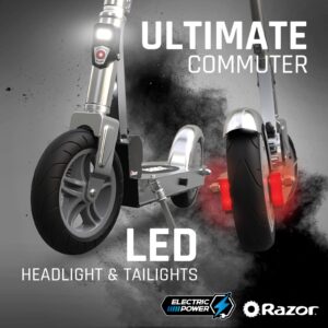 Razor Icon Electric Scooter –Up to 18 MPH, Up to 18 Miles Range, Foldable and Portable, Adult Electric Scooter for Commuting and Recreation