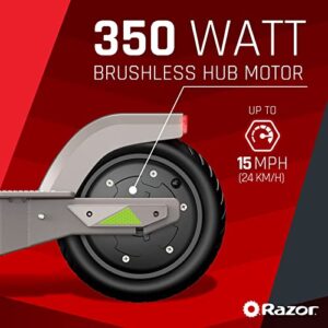 Razor C35 Electric Scooter – Up to 18 MPH, Up to 18 Miles Range, Foldable & Portable, Adult Electric Scooter for Commute & Recreation