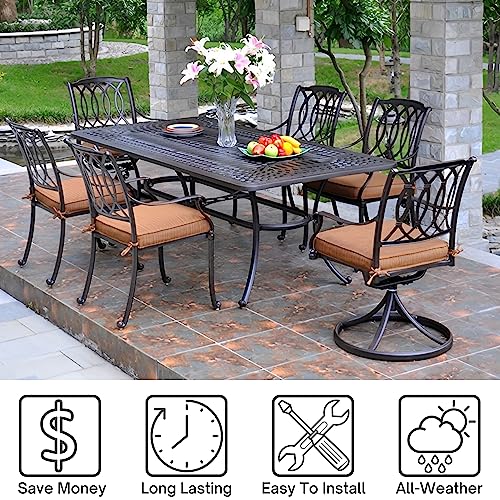 Project Patio Swivel Chair Rocker Spring Plate 2.5 x 5 Inch Outdoor Patio Furniture Replacement Fiberglass Repair Parts - 2-Pack