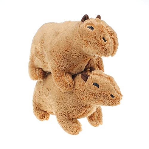 Mixdameny 7.8 in Capybara Stuffed Animal,Cute Cartoon Animal Doll Super Soft Plush Figure Toy Gifts for Children