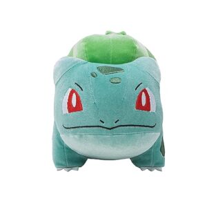 pokemon bulbasaur select velvet plush - 8-inch bulbasaur plush with unique velvet fabric and authentic details