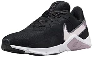 nike womens legend essential 2 prm running trainers cz3668 sneakers shoes (uk 5 us 7.5 eu 38.5, off noir plum fog black white 002)