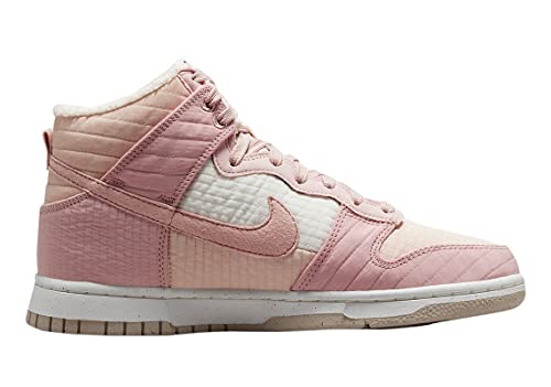 Nike Womens WMNS Dunk High Next Nature DN9909 200 Toasty - Pink Oxford - Size 7.5W