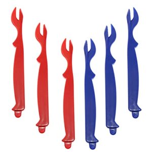 maxmoral 6pcs seafood crackers picks tools set, crab legs crackers, crackers picks tools set for lobster, crab, crawfish, prawns, shrimp