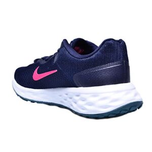 nike revolution 6 next nature women's shoes, navy/pink/green/white, 5.5 uk (8 us)