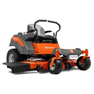 husqvarna z254f zero turn lawn mower with led headlights