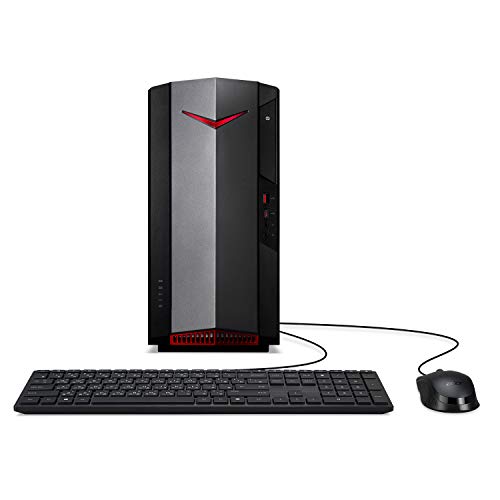 Acer Nitro 50 N50-640-UR11 Gaming Desktop | 12th Gen Intel Core i5-12400F 6-Core Processor | NVIDIA GeForce GTX 1650 | 8GB 3200MHz DDR4 | 512GB NVMe M.2 SSD | Intel Wi-Fi 6E AX211 | Windows 11 Home