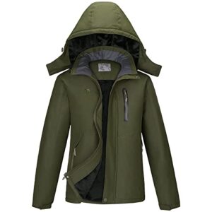 camel men's winter ski jackets waterproof snow coat with hood mountain windproof rain jacket