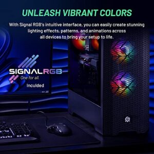 Skytech Blaze 3.0 Gaming PC Desktop – Intel Core i5 12400F 2.5 GHz, NVIDIA RTX 3060, 500GB NVME SSD, 16GB DDR4 RAM 3200, 600W Gold PSU, 11AC Wi-Fi, Windows 11 Home 64-bit,Black