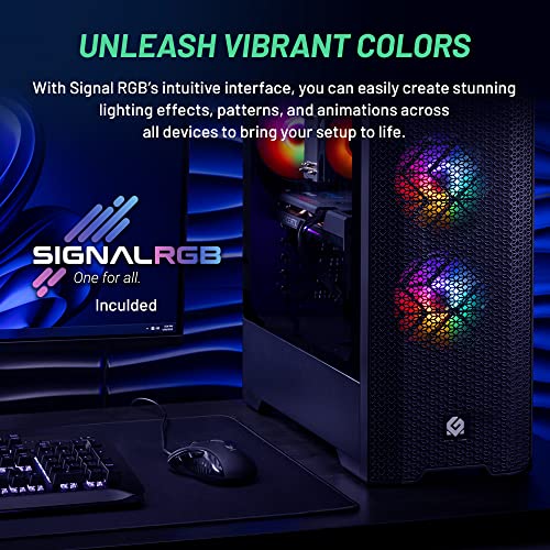 Skytech Blaze 3.0 Gaming PC Desktop – Intel Core i5 12400F 2.5 GHz, NVIDIA RTX 3060, 500GB NVME SSD, 16GB DDR4 RAM 3200, 600W Gold PSU, 11AC Wi-Fi, Windows 11 Home 64-bit,Black