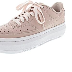 Nike Court Vision Alta Leather Women's Trainers Shoes, Pink Oxford/Pink Oxford-White, 7 M US