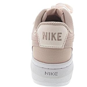 Nike Court Vision Alta Leather Women's Trainers Shoes, Pink Oxford/Pink Oxford-White, 8 M US