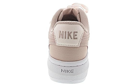 Nike Court Vision Alta Leather Women's Trainers Shoes, Pink Oxford/Pink Oxford-White, 8 M US