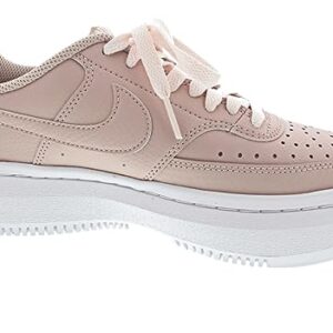 Nike Court Vision Alta Leather Women's Trainers Shoes, Pink Oxford/Pink Oxford-White, 8 M US