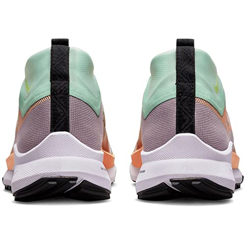 Nike Women's React Pegasus Trail 4 Gore-TEX Running Shoes, Purple Smoke/Peach Cream, 9 M US