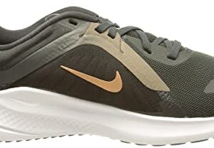 Nike Women's Quest 5 Running Shoes, Dk Smoke Grey/Metallic Silver, 7.5 M US