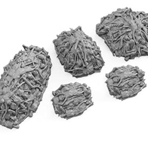 3DEGOS Necromancer Skull Corpse Piles DND Terrain 28mm for Dungeons and Dragons, D&D, Pathfinder, Warhammer 40k, RPG, Miniatures, Age of Sigmar, Tabletop, D and D, Dungeons and Dragons Gifts