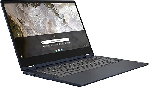 2022 LENOVO Chromebook Flex 5i 13.3" FHD IPS Touchscreen 2-in-1 Laptop 11th Dual-Core Intel i3-1135G4 8GB DDR4 128GB NVMe SSD UHD Graphics USB-C Wi-Fi 6 Backlit Keyboard w/ RATZK 32GB USB Drive