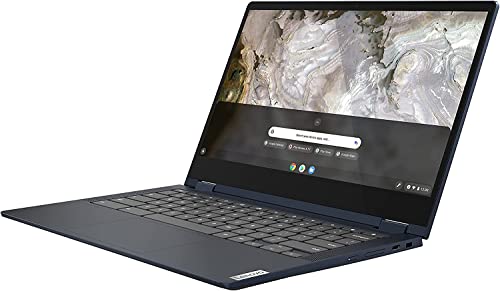 2022 LENOVO Chromebook Flex 5i 13.3" FHD IPS Touchscreen 2-in-1 Laptop 11th Dual-Core Intel i3-1135G4 8GB DDR4 128GB NVMe SSD UHD Graphics USB-C Wi-Fi 6 Backlit Keyboard w/ RATZK 32GB USB Drive