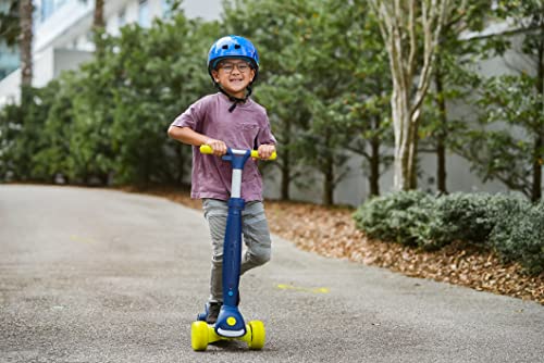 Hover-1 My First Scooter | (5+ Years Old) 5MPH Top Speed, 1.8 Mile Range, 80W Motor, 80lbs Max Weight, Foot Brake, Ideal Training Scooter for Children, Cert. & Tested, Navy