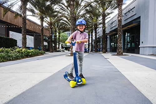 Hover-1 My First Scooter | (5+ Years Old) 5MPH Top Speed, 1.8 Mile Range, 80W Motor, 80lbs Max Weight, Foot Brake, Ideal Training Scooter for Children, Cert. & Tested, Navy