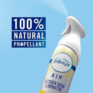 Febreze Room Air Fresheners, Home & Kitchen Room Fresheners, Air Freshener Spray, Odor Fighter Air Freshener for Home, Fresh Lemon Scent, 8.8 oz. Aerosol Can (Pack of 3)