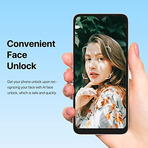 UMIDIGI C1 Cell Phone Unlocked,Android 12 GO 5150mAh Battery with 6.52" Full Screen T-Mobile Smartphone 2GB RAM+32GB ROM 256GB Expandable 13MP Camera Mobile Phone