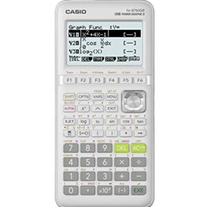 Casio fx-9750GIII Black Graphing Calculator & fx-9750GIII White Graphing Calculator (fx-9750GIII-WE)