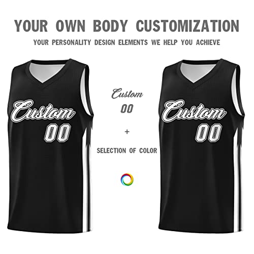 Personalized Your Own Basketball Jersey Sports Shirt Printed Custom Team Name Number Logo for Men Youth