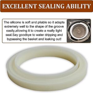 3 Pcs 54mm Silicone Steam Ring, Breville Espresso Machine Accessories Replacement Part Group Head Seal Gasket for 870/860/840/810/450/500/878/880