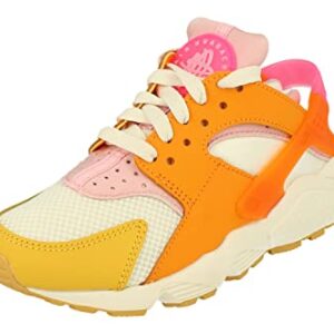 Nike Women's Air Huarache Summit White/Hyper Pink-Solar Flare (DX2674 100) - 9