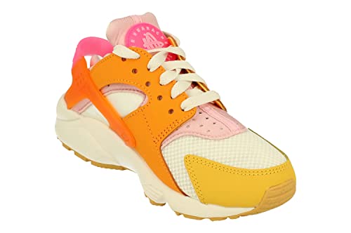 Nike Women's Air Huarache Summit White/Hyper Pink-Solar Flare (DX2674 100) - 9