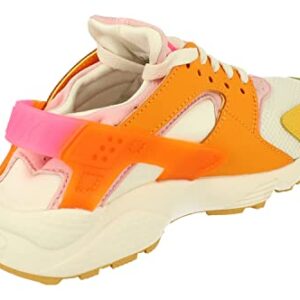 Nike Women's Air Huarache Summit White/Hyper Pink-Solar Flare (DX2674 100) - 9