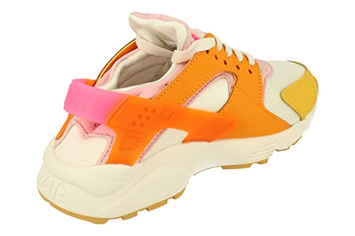 Nike Women's Air Huarache Summit White/Hyper Pink-Solar Flare (DX2674 100) - 9