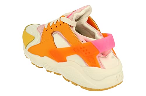 Nike Women's Air Huarache Summit White/Hyper Pink-Solar Flare (DX2674 100) - 9