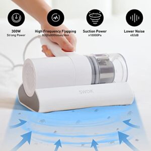 Mattress Vacuum Cleaner, 10KPa Handheld UV Bed Vacuum, Corded Dust Vacuum Remover Cleaning Machine for Pillows, Sheets, Mattresses, Sofas, Plush Toys and Other Fabric Surfaces