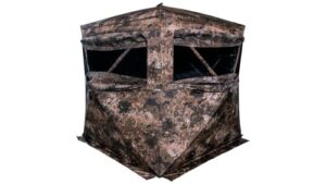 buck bourbon rack house 300+ one way mesh hunting blind