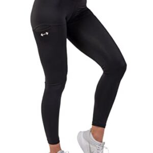 NEBBIA Active High-Waist Smart Pocket Leggings 402 Black