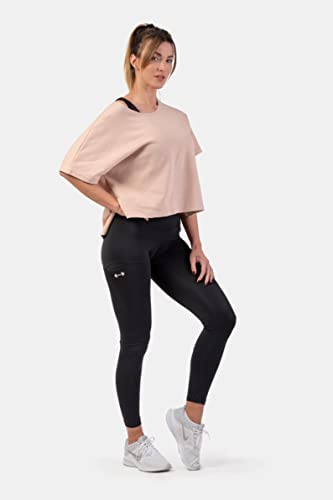 NEBBIA Active High-Waist Smart Pocket Leggings 402 Black