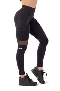 nebbia sporty smart pocket high-waist leggings 404 black