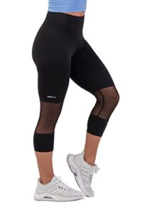 nebbia high-waist ¾ length sporty leggings 406 black